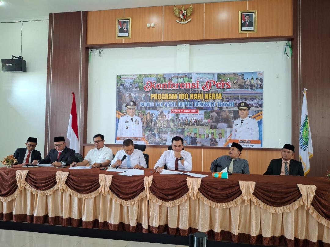 100 Hari Kerja Bupati dan Wabup Bengkulu Tengah Belanjakan Rp Rp 67,9 Miliar Bangun ...